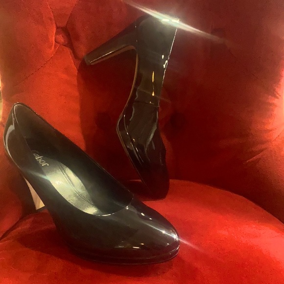 Gabor | Shoes | Gabor Patent Leather 3 2 Inch Heals | Poshmark